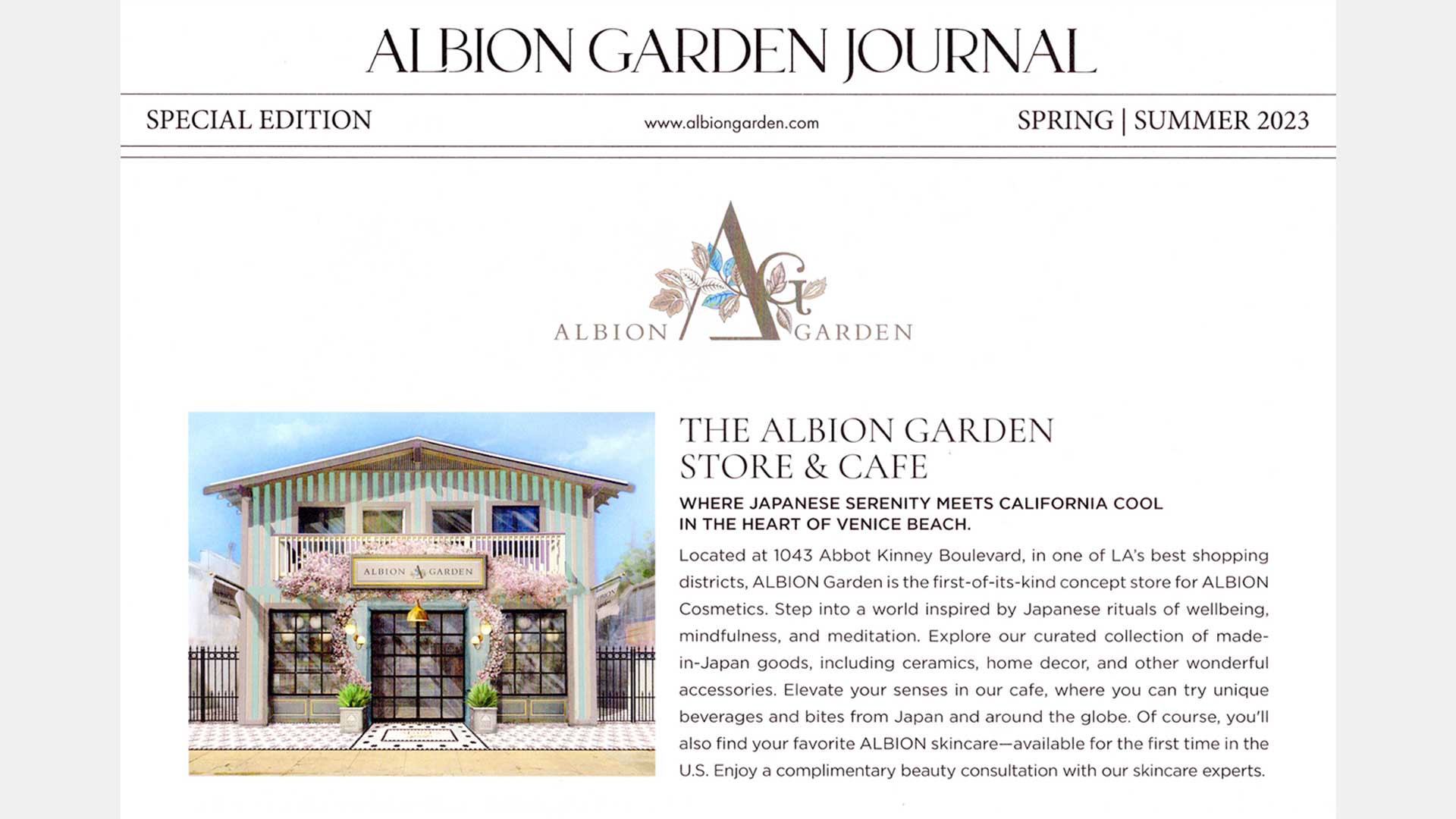 ALBION GARDEN｜WORKS｜P.I.C.S.